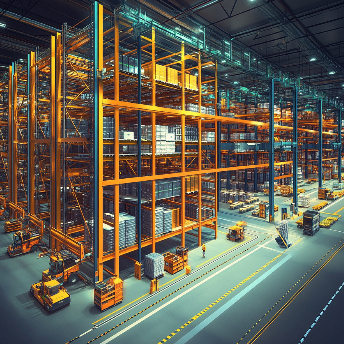 Racking Layout Design UAE | Warehouse Layout Optimization – Logistix.ae